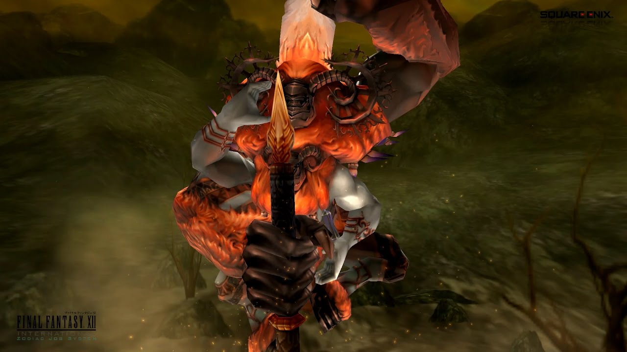 Final Fantasy XII - Belias, the Gigas (♈ Aries) 魔人ベリアス Hellfire 地獄の火炎 ...