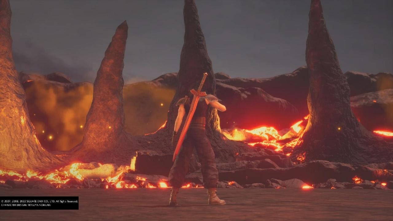 CRISIS CORE –FINAL FANTASY VII– REUNION PS5 IFRIT - YouTube
