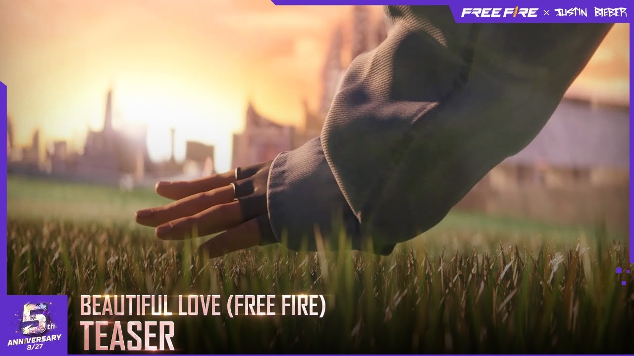 【Free Fire】🎼 Justin Bieber X Free Fire 合作歌曲🎙«Beautiful Love» MV 預告 ...