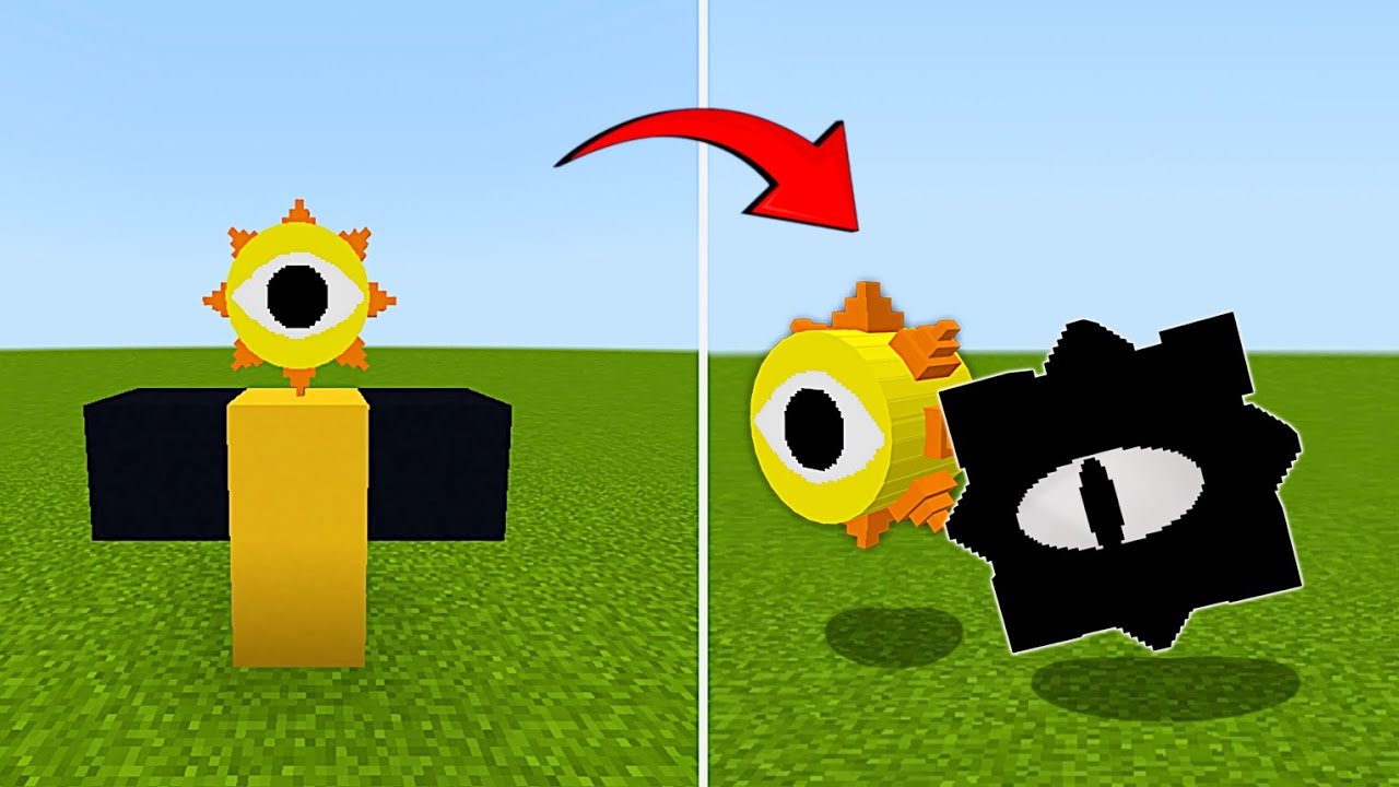 How To Spawn Mr Sun Phase 5 In Minecraft PE - YouTube