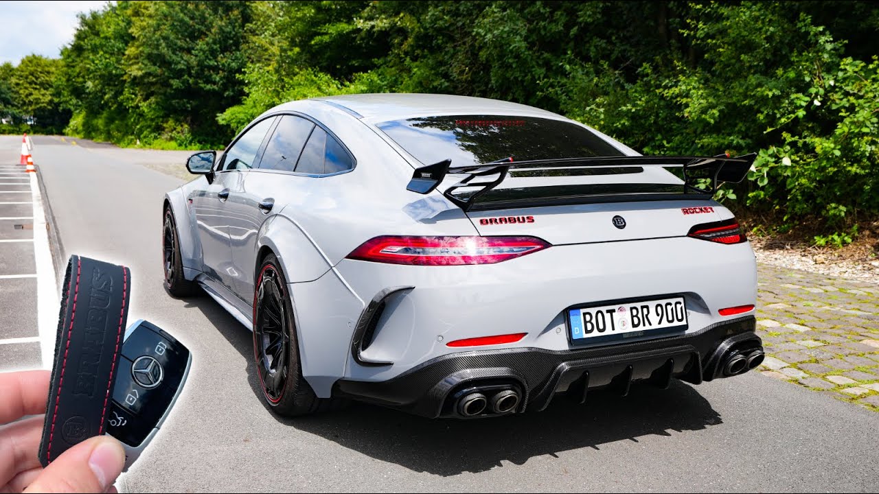 BRABUS ROCKET (900PS) 1 OF 10 Visual Car Review + SOUND! - YouTube