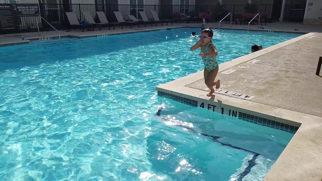 Lily Learns to Dive - YouTube