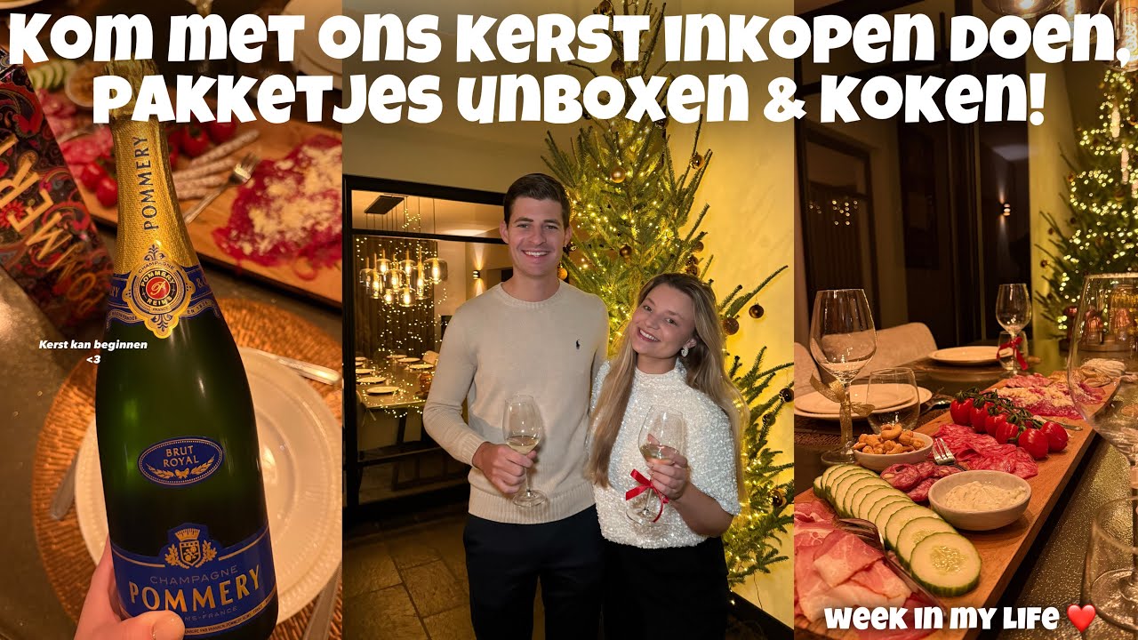 KOM MET ONS KERST INKOPEN DOEN, PAKKETJES UNBOXEN & KOKEN! | Joyce ...