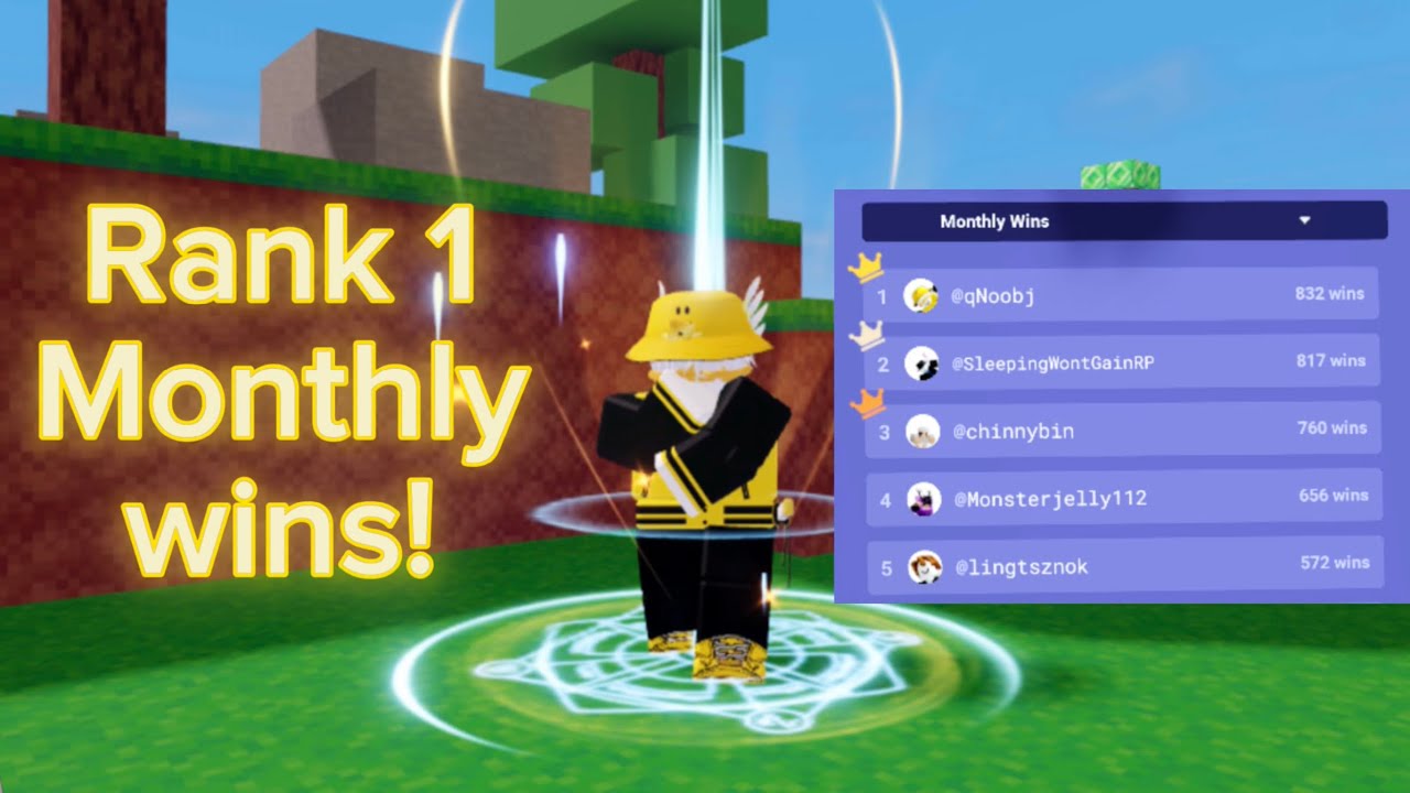 Reaching RANK 1 AGAIN | Roblox Bedwars - YouTube