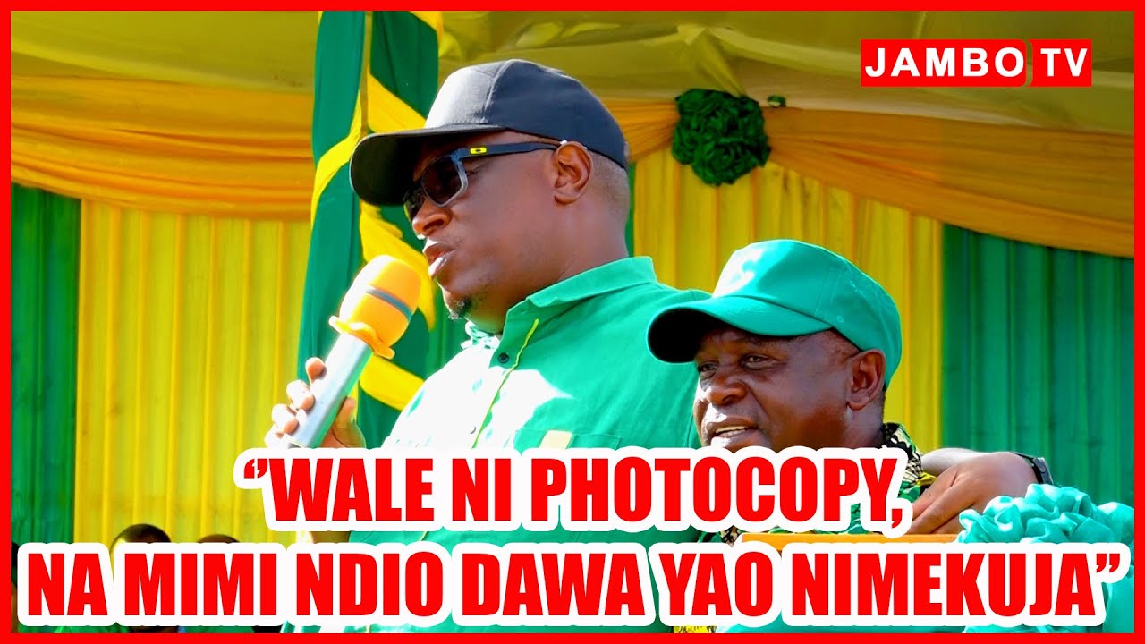 NAPE NA MSIGWA WAIUNGURUMISHA NEWALA ''WALE NI PHOTOCY,MIMI NIDYE DAWA ...