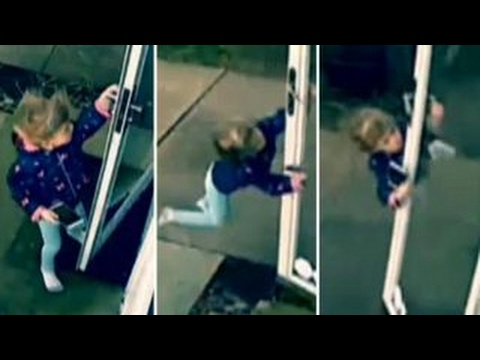 WATCH: Girl, 4, blown off feet by gust of wind | National & World ...
