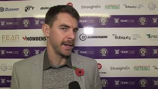 Reaction: Matt Ginn - Manchester Storm v Sheffield Steelers by ...