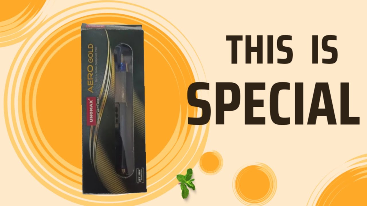 This pen is special | Best pen from unomax | - YouTube