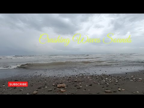Crashing waves Sounds for Relaxation and Stop Overthinking - YouTube