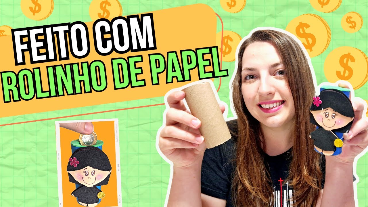 COMO FAZER COFRINHO PARA O MINISTÉRIO INFANTIL | Com material reciclável - YouTube