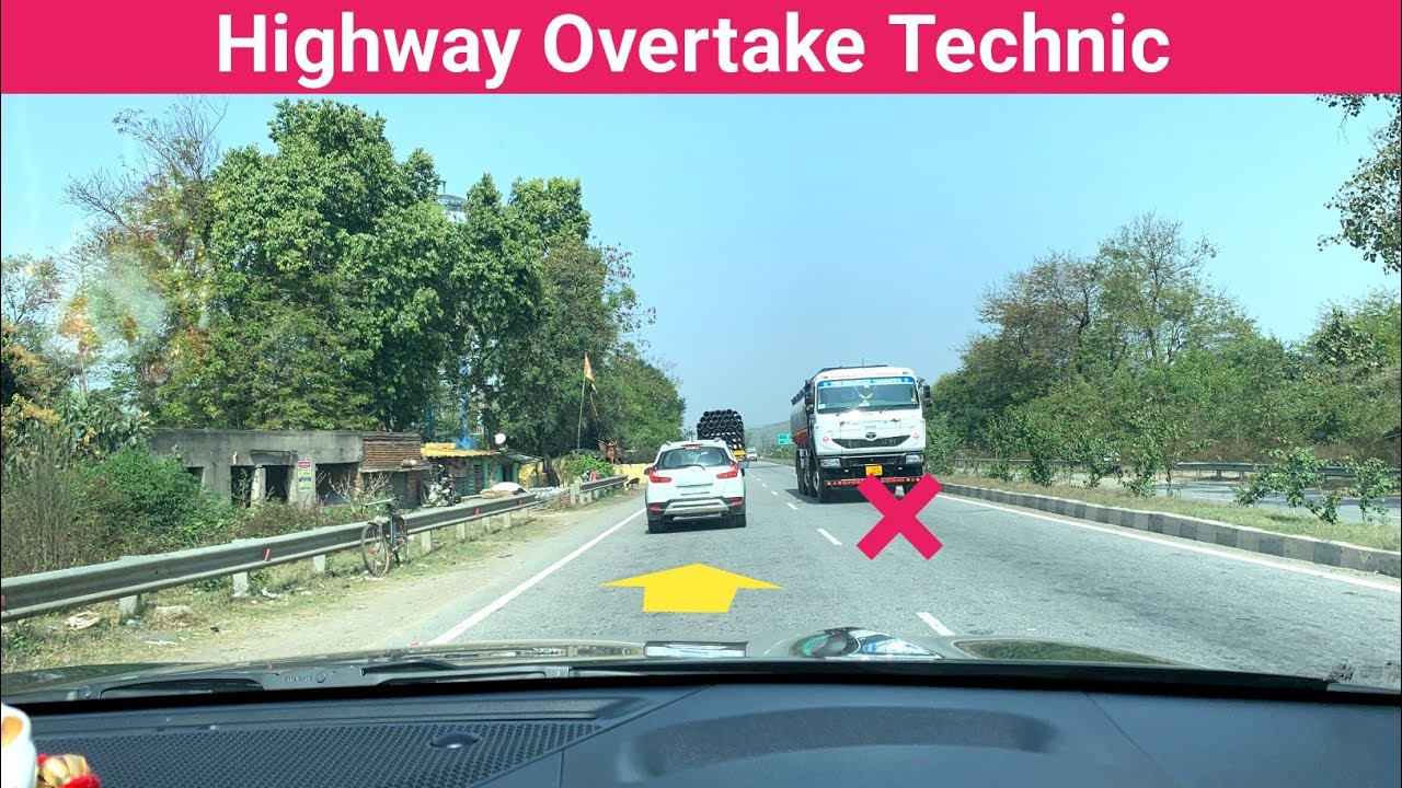 How to Overtake Heavy Vehicles On Highway | हाईवे में पास लेने कि सही ...