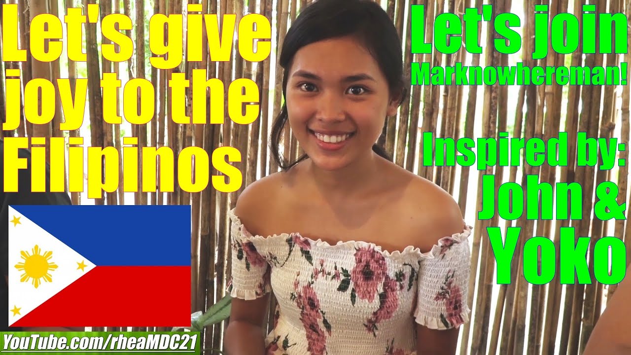 Let's Give JOY to Filipino People in the Philippines. Give me Love by ...
