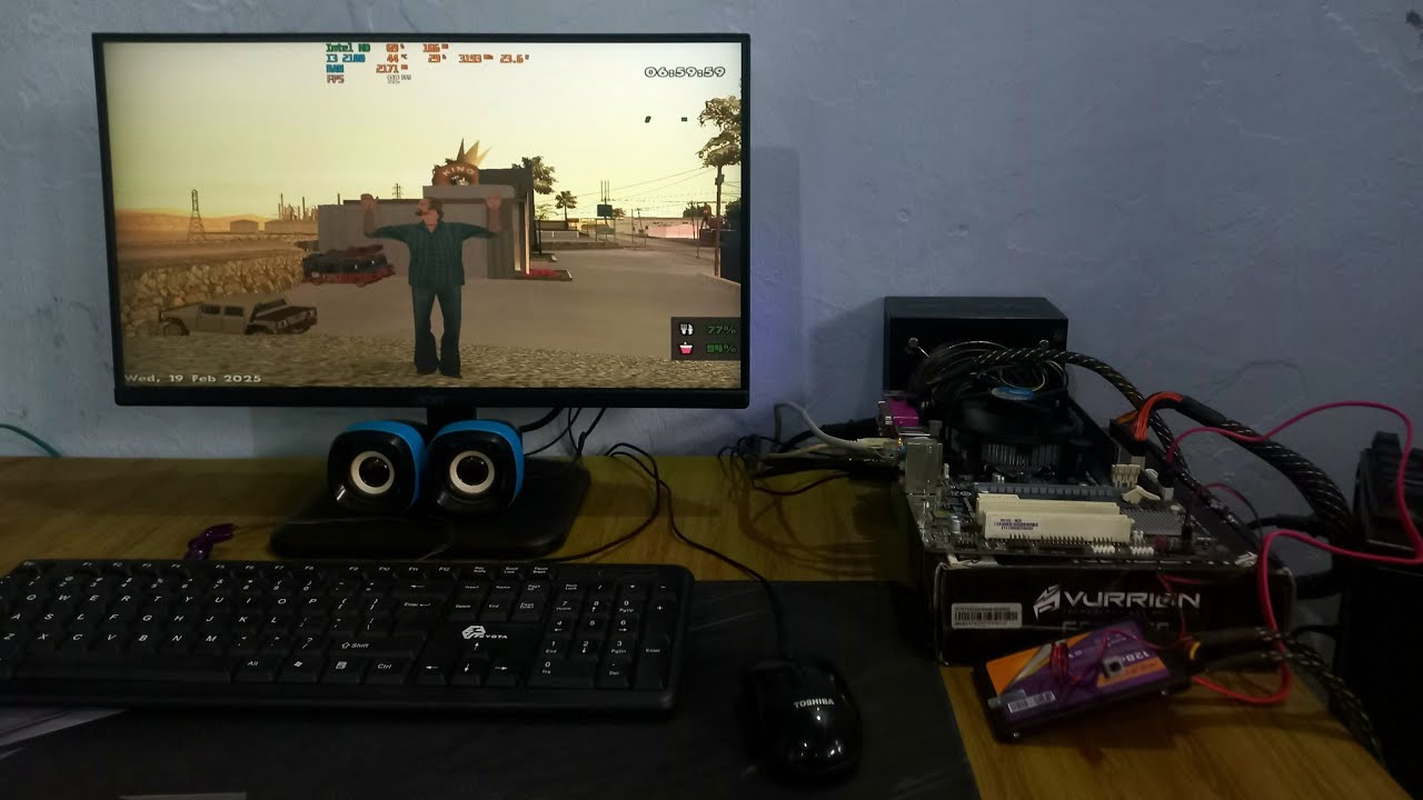 Rakit dan Test Paketan PC GTA SAMP 800 Ribuan Pesanan Rifa Tuner Via ...