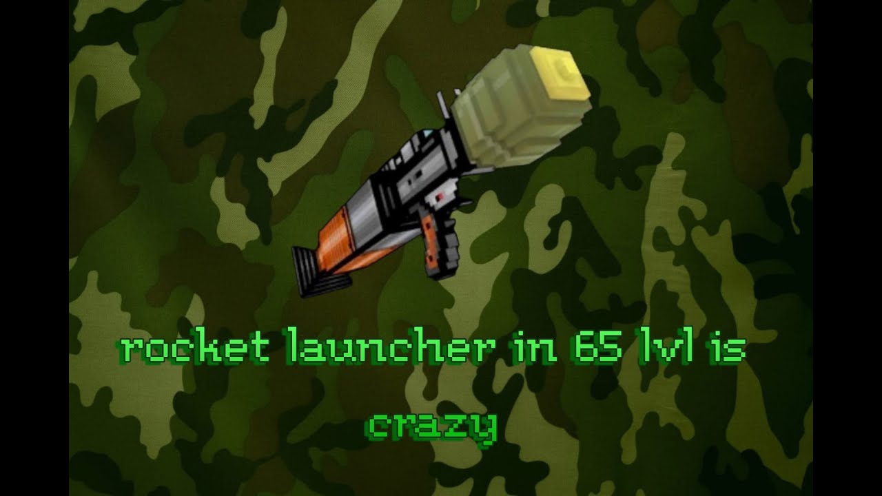 Rocket launcher on 65 lvl is crazy. PG3D - YouTube