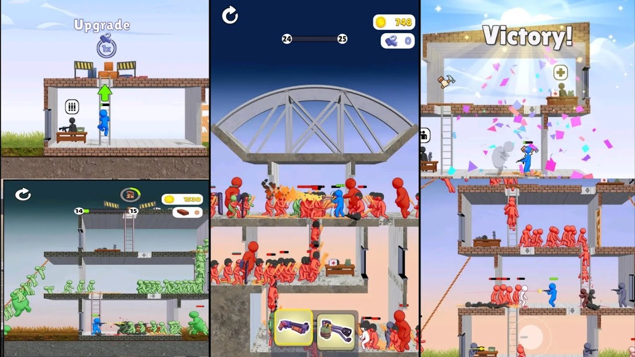 Dusk warz last stage complete all stages kill Zombies boss - YouTube