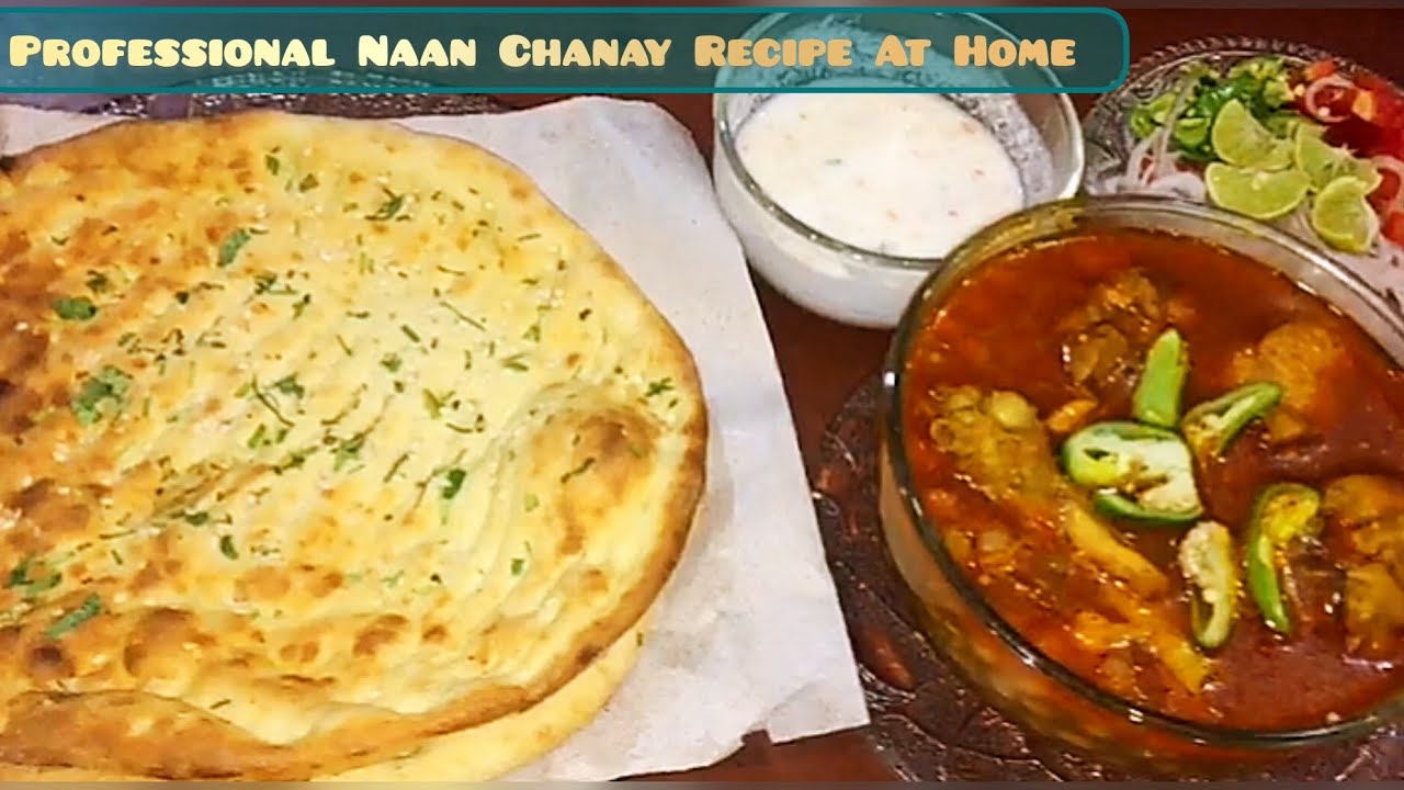 Mashoor Lahori Murgh Chanay | Professional Naan Chanay Recipe At Home ...