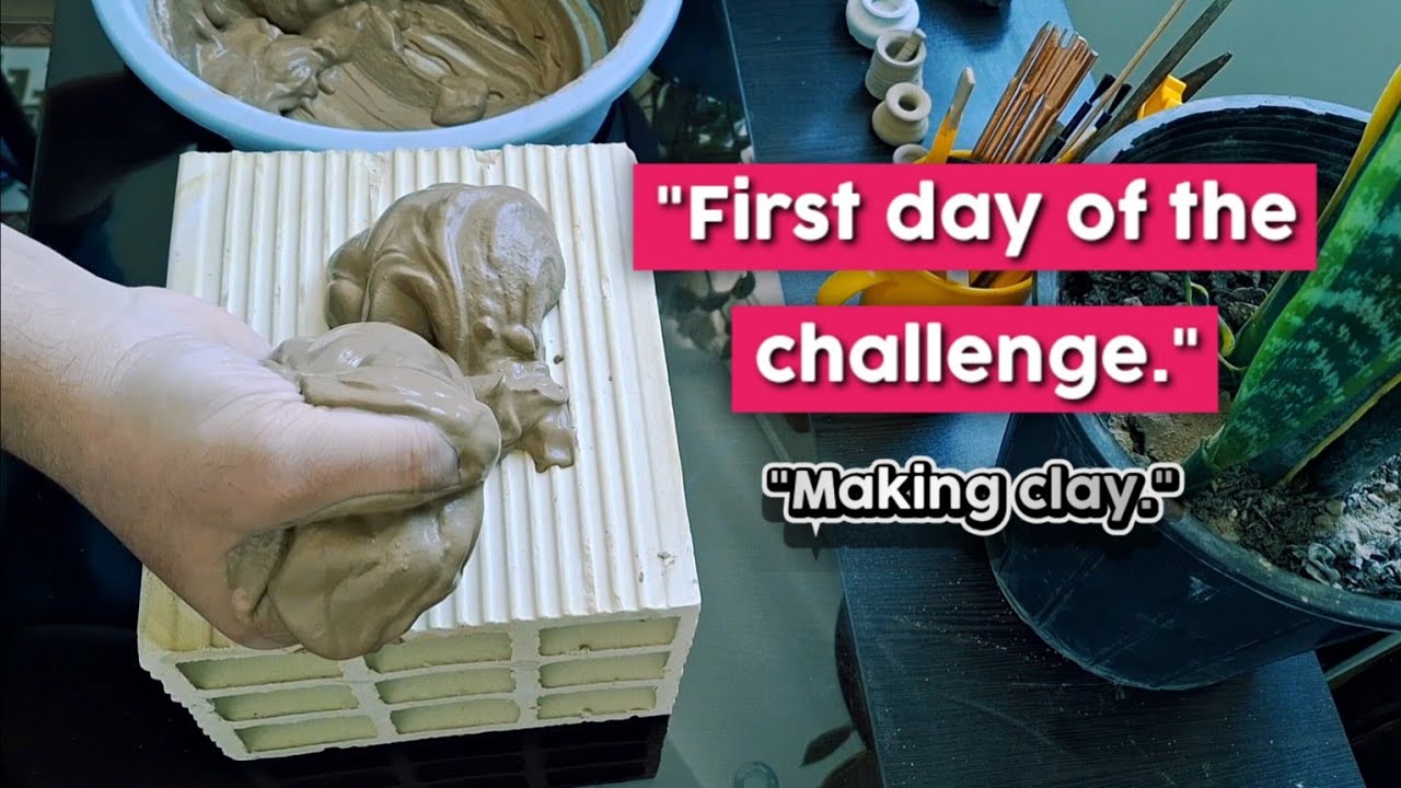 Complete tutorial on making pottery clay. The complete guide. - YouTube