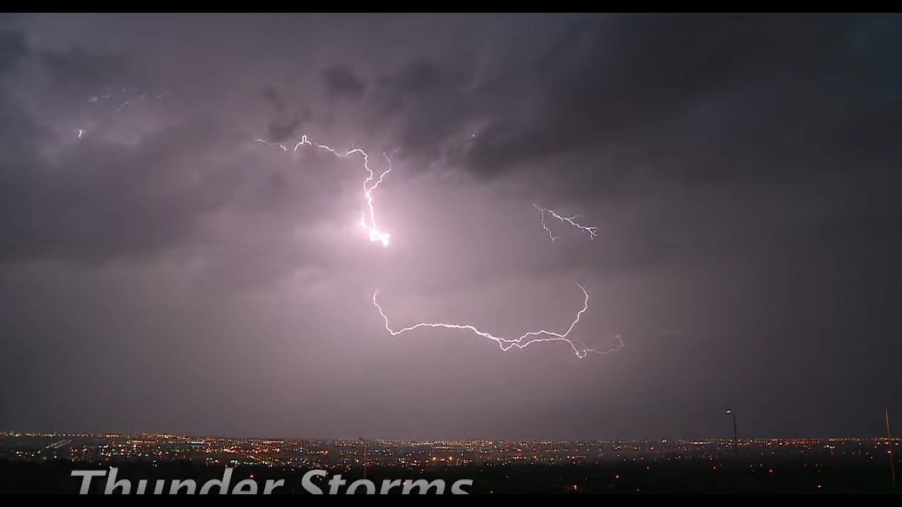 2012 Thunderstorms & Spectacular Lightning July - Calgary, Ab - YouTube