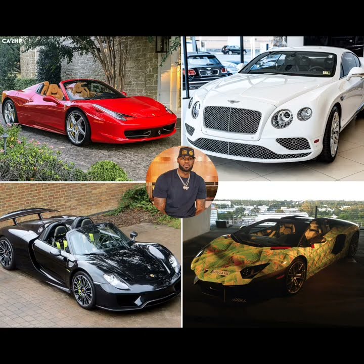 Stephen curry cars vs lebron james cars - YouTube