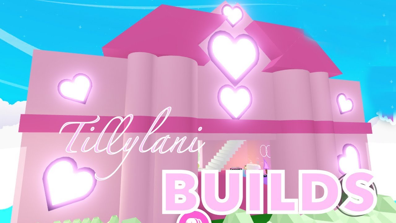 SKY CASTLE adopt me TOUR build ideas - YouTube