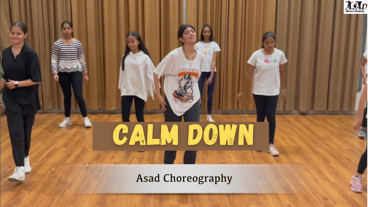 Calm Down Dance - Rema | Practice video |Asad Choreography | Kids Dance ...