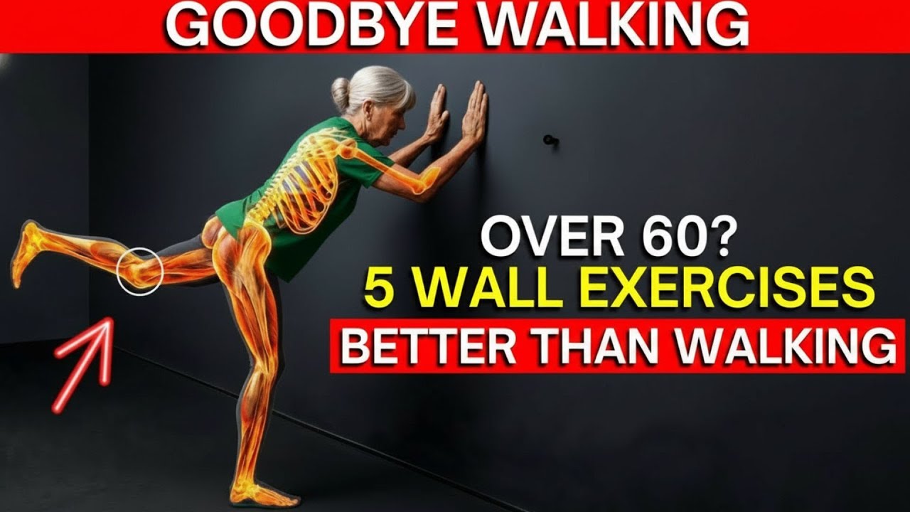 Surgeon Reveals: 5 Wall Exercises That Beat Walking After 60 (Proven by ...