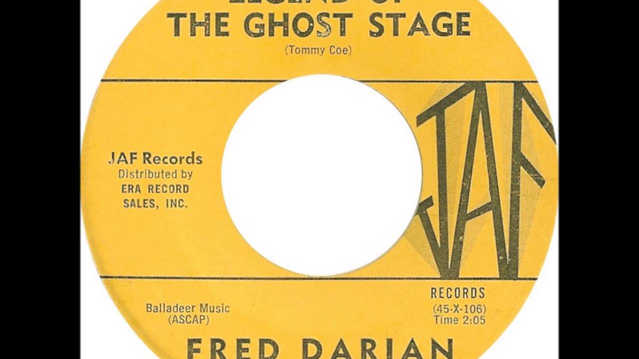 Fred Darian - Legend Of The Ghost Stage - YouTube