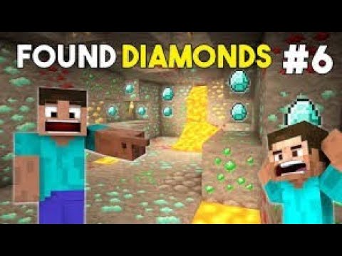 I found diamond Minecraft Part 6 #trending #video #shortfeed #shorts # ...