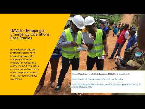 WEBINAR: Drone Applications for Disaster Management