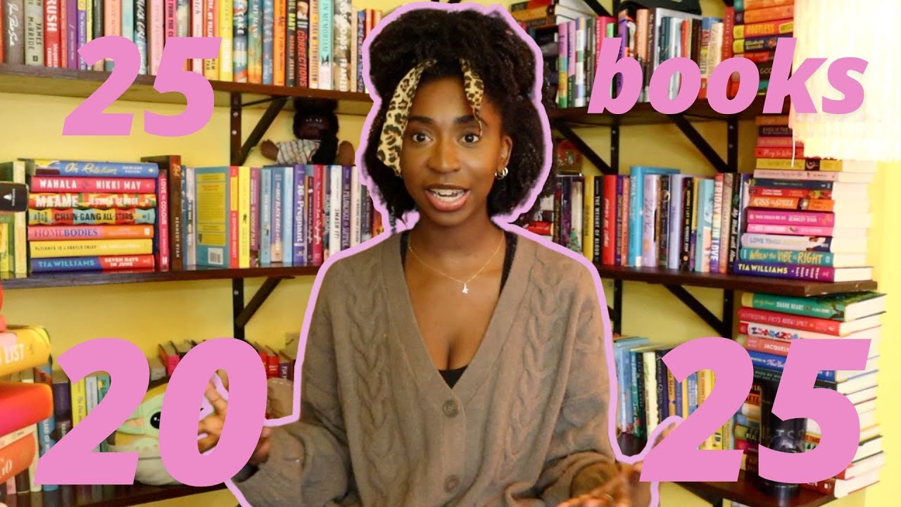 Reading Goals for 2025....25 books I want to read in 2025 - YouTube