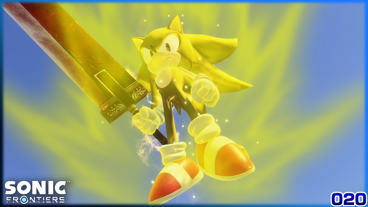 Super Sonic fights the Titans with the Buster Sword - YouTube