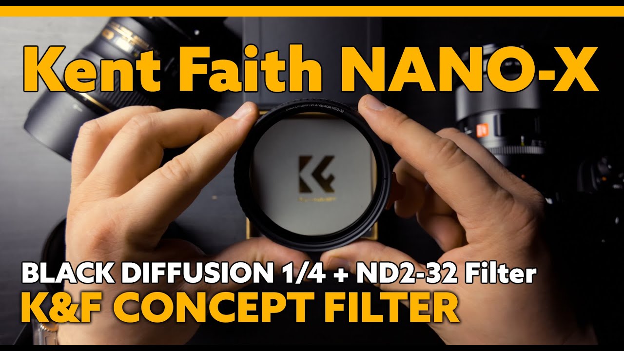 Kent Faith NANO-X I Black Diffusion und ND 2-32 Filter I KF Concept I ...