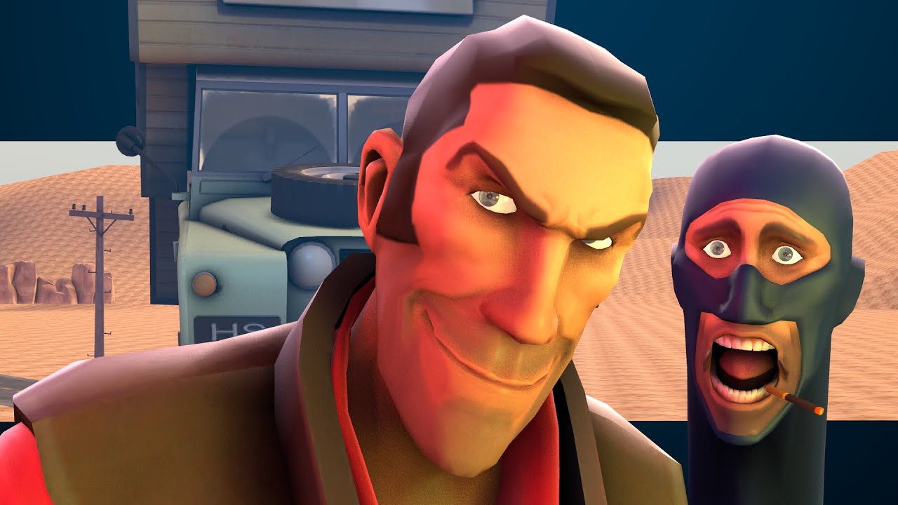 Sniper runs over Spy | TF2 [SFM] - YouTube