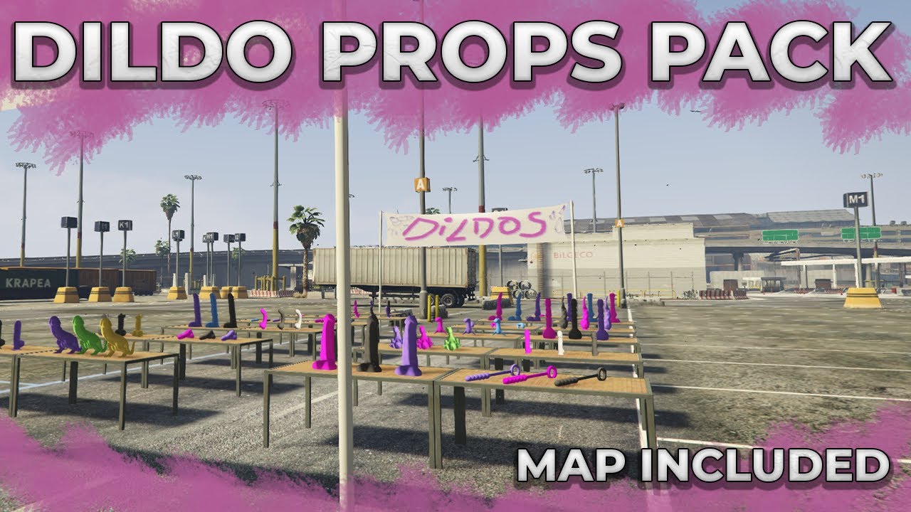 MAXIMUM DILDO PROPS PACK + MAP INCLUDED - FIVEM GTA V - YouTube