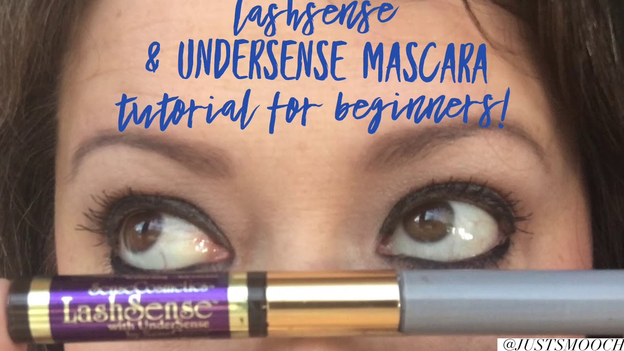 LashSense & UnderSense SeneGence Mascara Tutorial How To Apply - YouTube