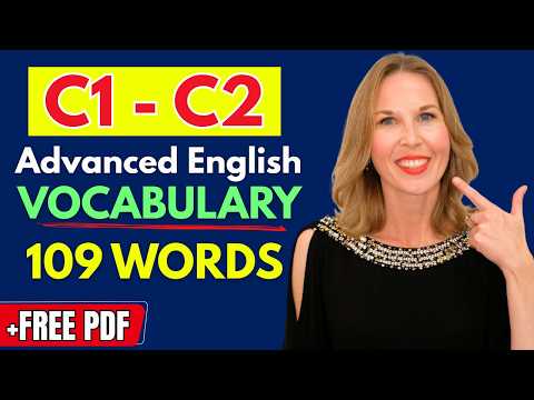 If You Know These C1-C2 Words, Your English Is EXCELLENT!