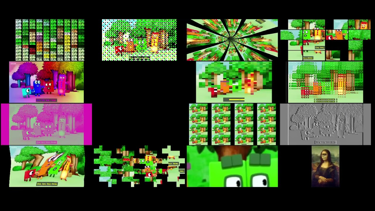 Numberblocks logo effects - YouTube