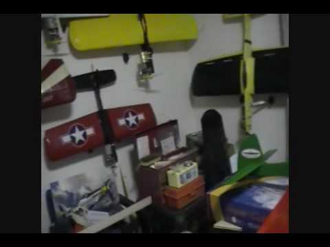 My Model Airplane Room (Part 2) - YouTube