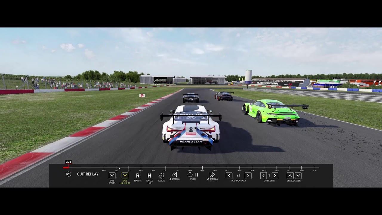 LFM Rookie Sprint Series - S13 Donington Park race 6 - YouTube