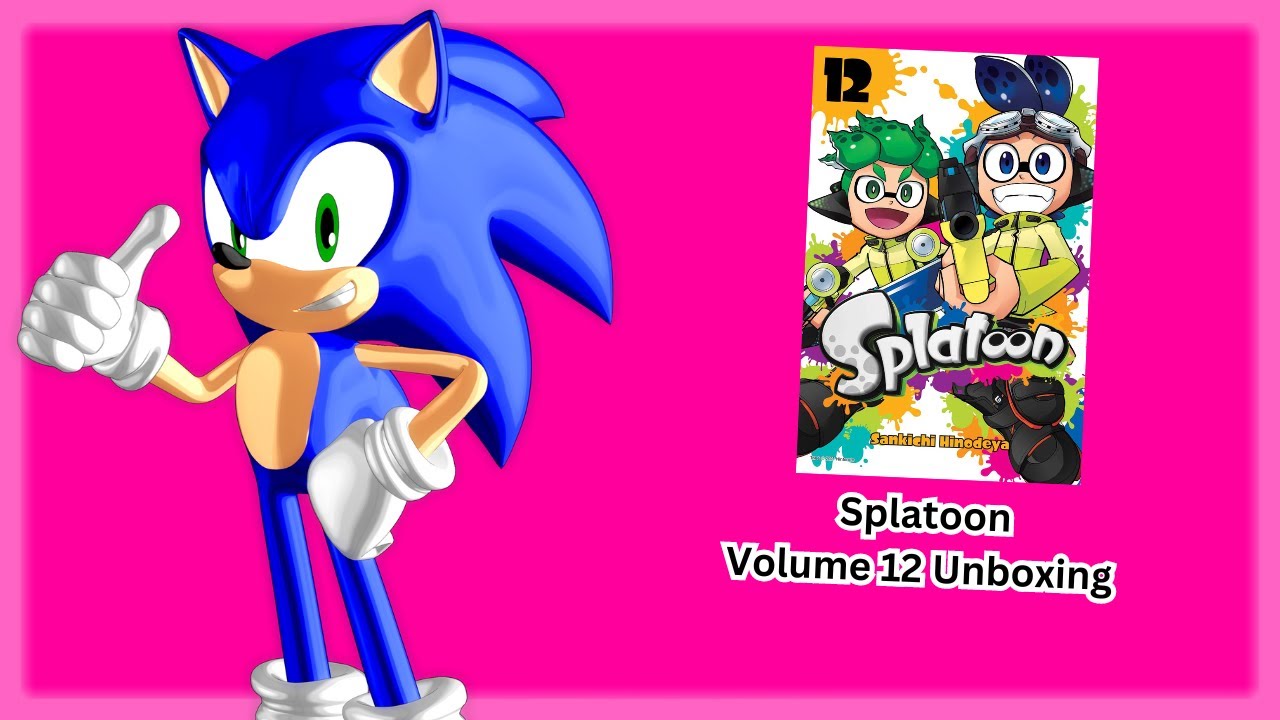Splatoon Manga Volume 12 Unboxing - YouTube
