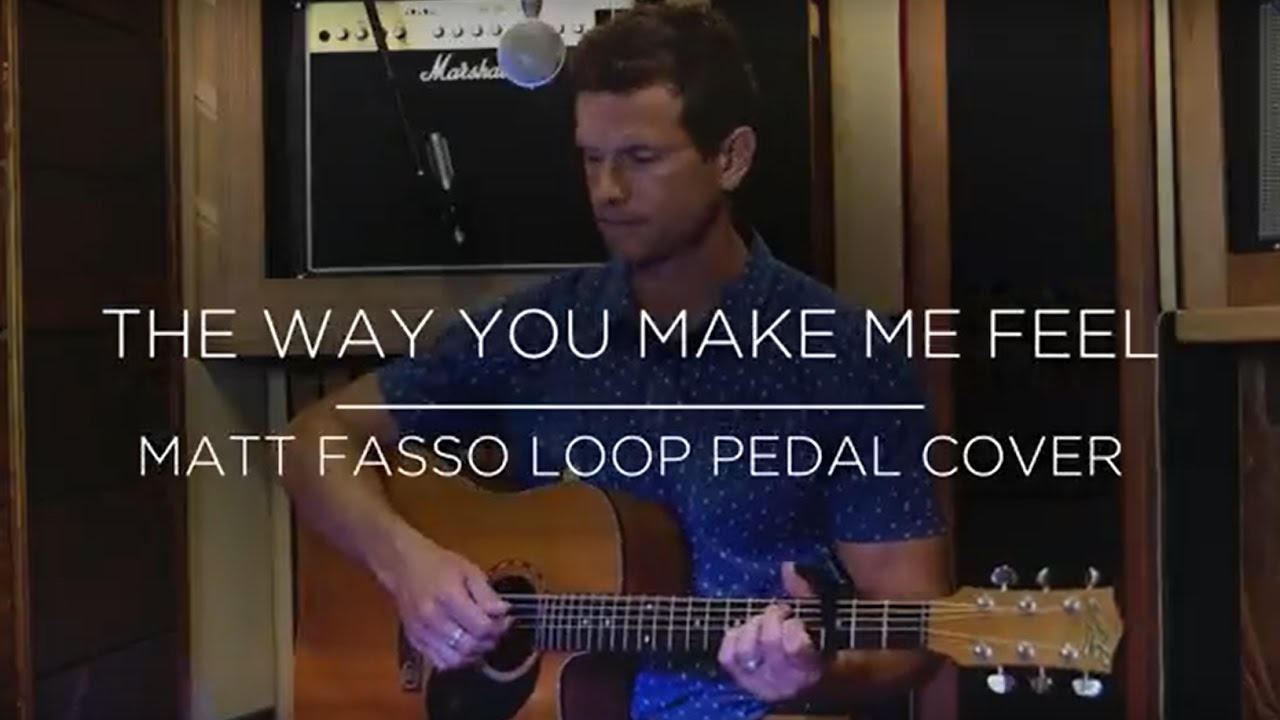 The Way You Make Me Feel - Michael Jackson (Loop Pedal Acoustic Cover ...