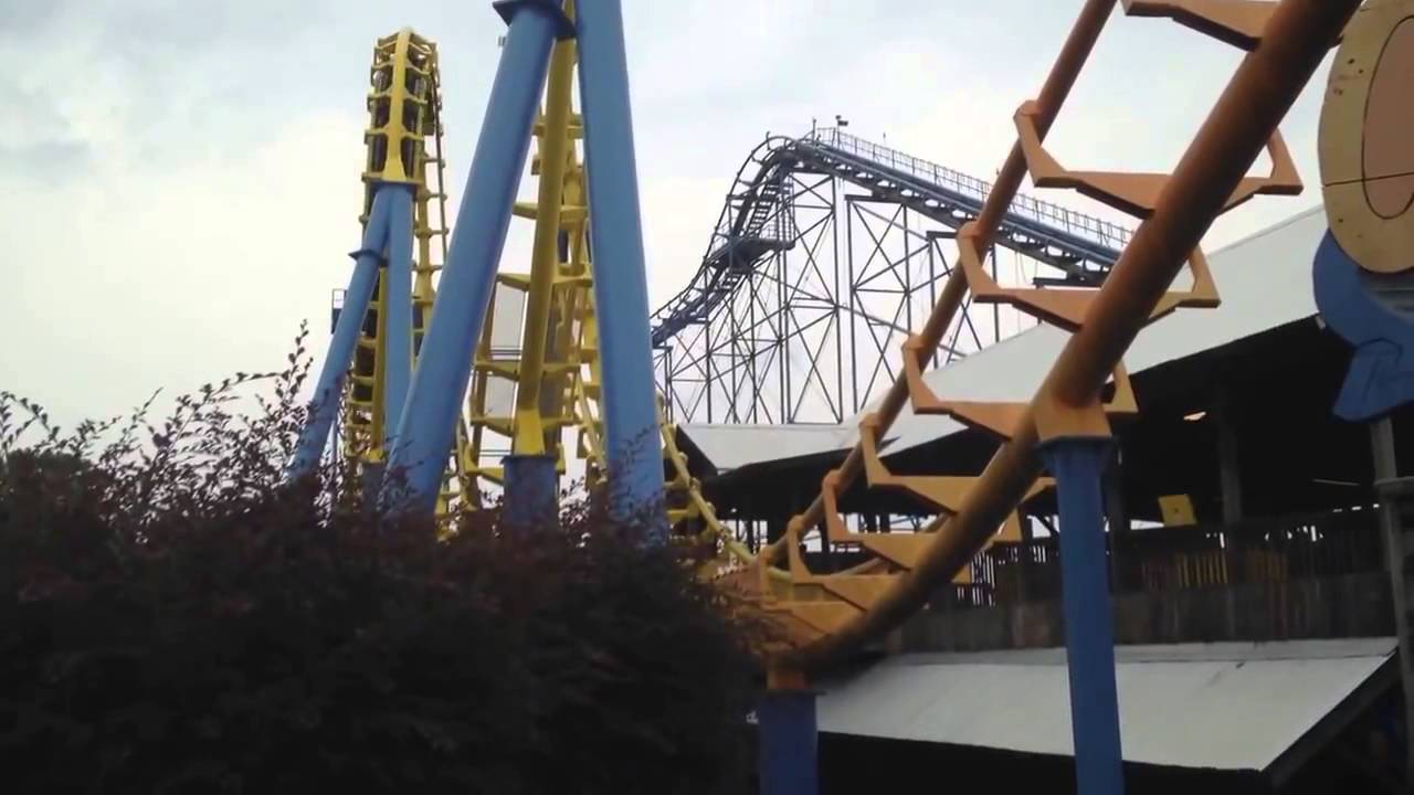 Carowinds - Carolina Cyclone Off-Ride POV - YouTube