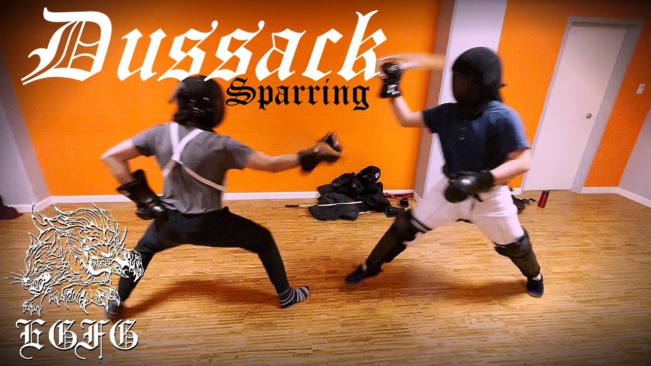 Dussack Sparring | HEMA Short Sabre - YouTube
