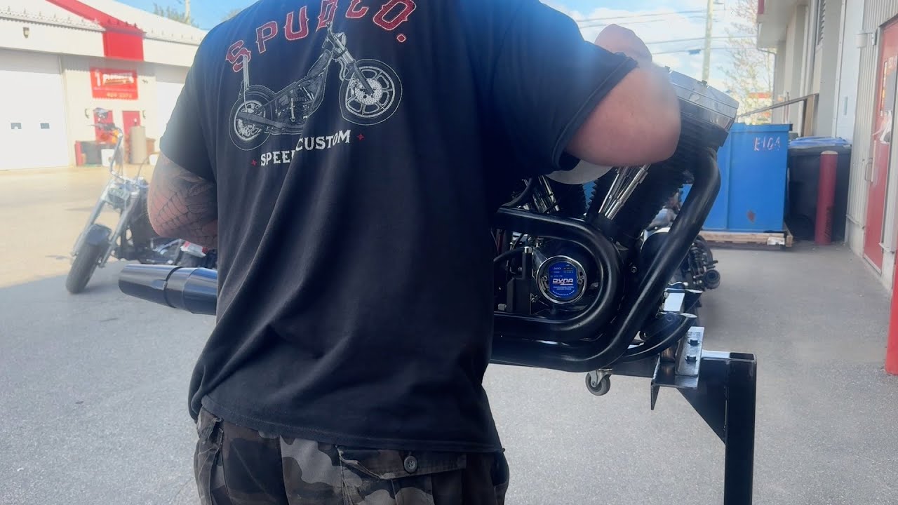 Harley Davidson Engine Stand - YouTube