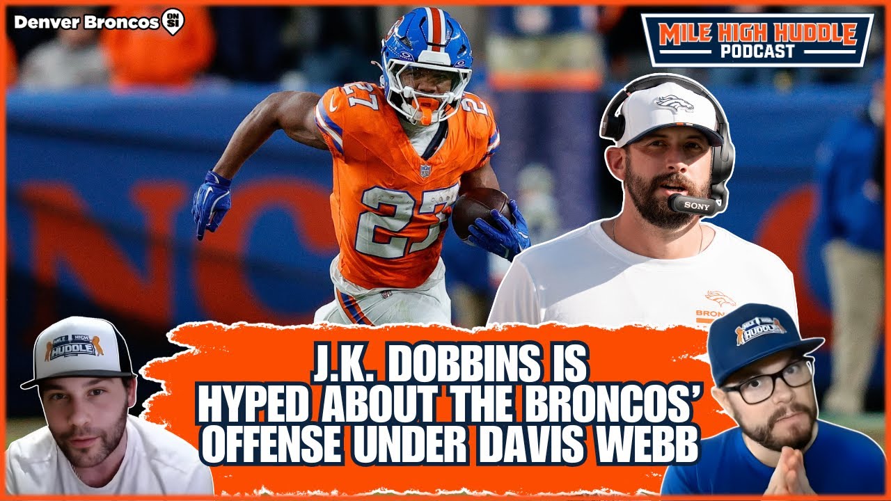 J.K. Dobbins Hypes New Broncos Offense With Davis Webb | MHH Podcast ...