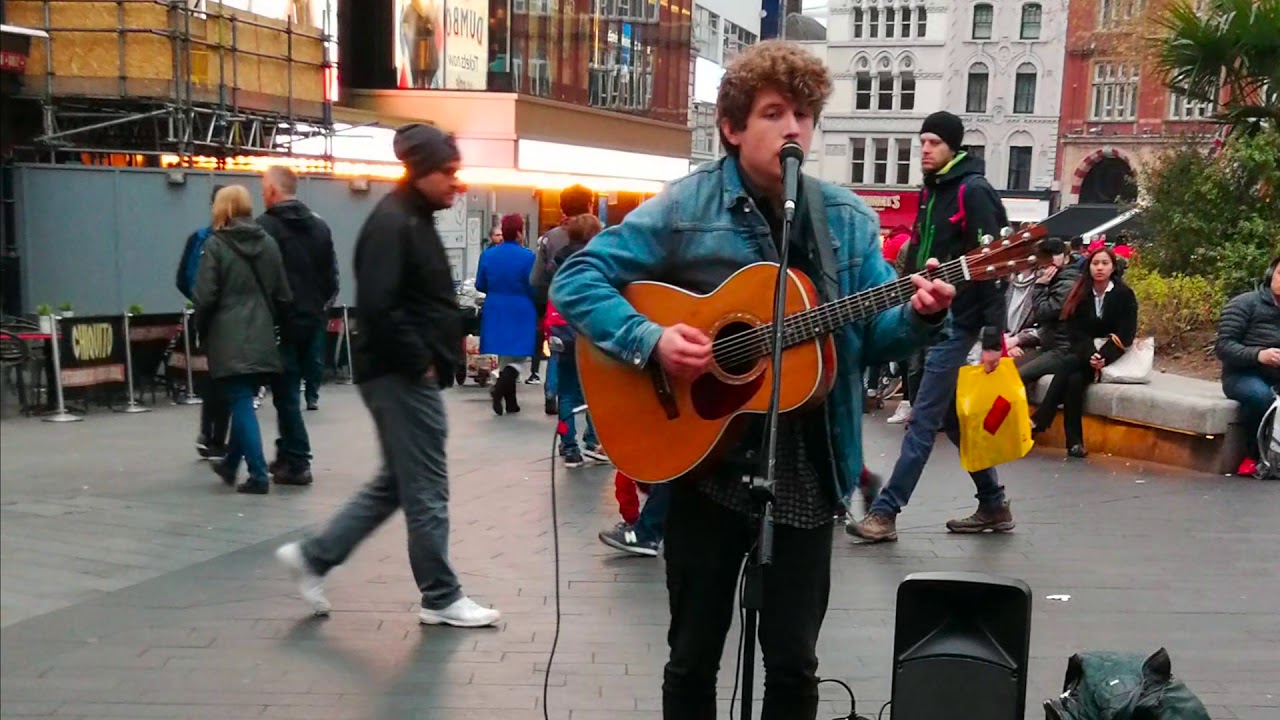 Andrew Duncan - Busking in London - Mend (Original) - YouTube