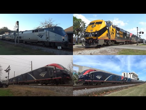 A Compilation of Amtrak K5LA Horns! - YouTube