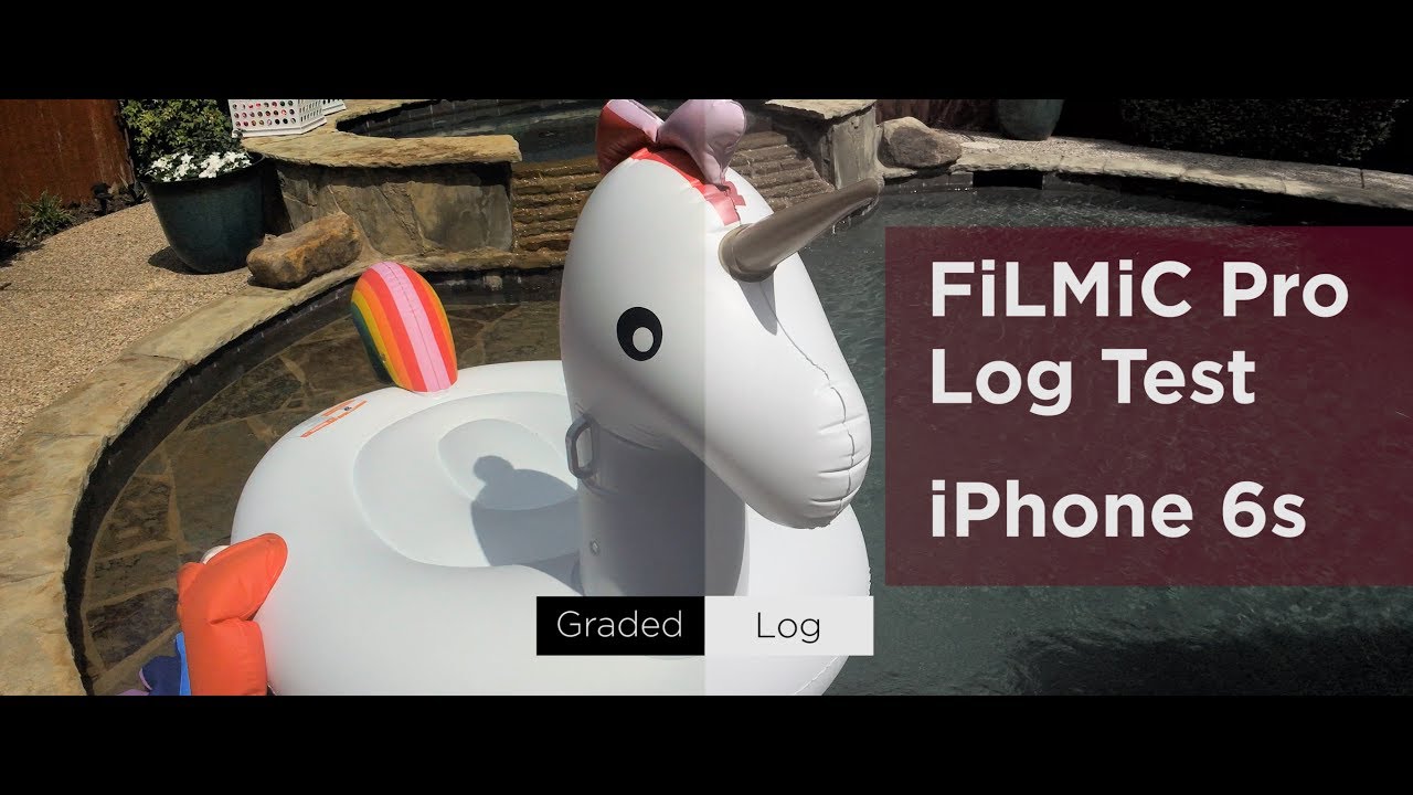 FiLMiC Pro LogV1 Footage Test on iPhone - YouTube