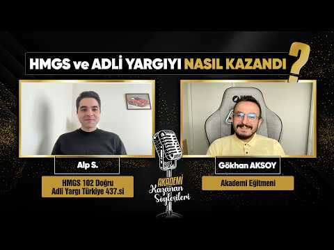 HMGS ve Hakimlik Sınavını Nasıl Kazandı? | Hakimlik Sınavı Kazanan Söyleşileri 21