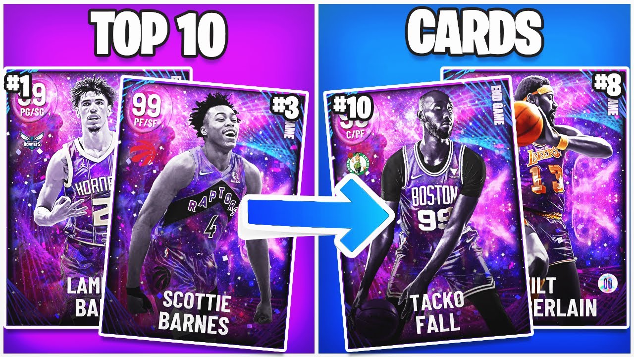 Ranking The Top 10 Best Cards In Nba 2K22 MyTeam!! - YouTube